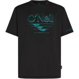 O`Neill O'NEILL HYBRID GRAPH T-Shirt Herren - Gr&ouml;&szlig;e XL - schwarz