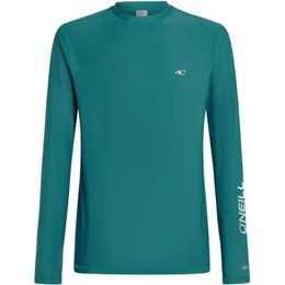 O`Neill O'NEILL SKINS L-SLV Surf Shirt Herren - Gr&ouml;&szlig;e XL - gr&uuml;n