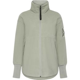 DIDRIKSONS 1913 Didriksons Ronja Fleecejacke Damen - Gr&ouml;&szlig;e 40 - gr&uuml;n