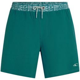 O`Neill O'NEILL POCKET PRINT 16" Badehose Herren - Gr&ouml;&szlig;e M - gr&uuml;n