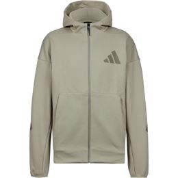 Adidas ZNE Trainingsjacke Herren - Gr&ouml;&szlig;e XL - braun