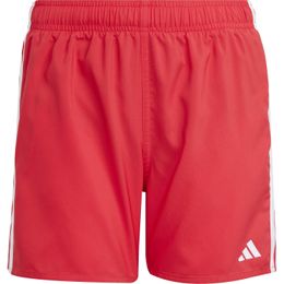 Adidas 3S BY Badehose Jungen - Gr&ouml;&szlig;e 140 - rot
