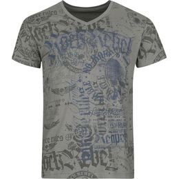 Rock Rebel by EMP T-Shirt grau in XXL Q324-000324 M512405