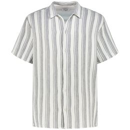 Jack & Jones Herren Gro&szlig;e Gr&ouml;&szlig;en | Jack&Jones Freizeithemd mit Streifen Farbe blau Gr&ouml;&szlig;e: 3XL