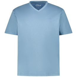 Herrenmode in gro&szlig;en Gr&ouml;&szlig;en | s.Oliver Basic-T-Shirt Farbe mint Gr&ouml;&szlig;e: 6XL