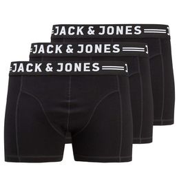 Jack & Jones Herren Gro&szlig;e Gr&ouml;&szlig;en | Jack&Jones 3er-Pack Pants mit Elasthan Farbe schwarz Gr&ouml;&szlig;e: 3XL