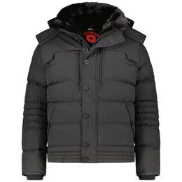 Gro&szlig;e Gr&ouml;&szlig;en Wellensteyn Wattierte Winterjacke "Starstream", winddicht, wasserabweisend Farbe schwarz Gr&ouml;&szlig;e: 3XL