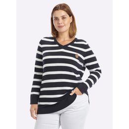 sheego Streifenpullover