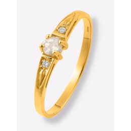 WITT Damen Ring, Gelbgold 375, Gr&ouml;&szlig;e 19