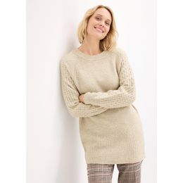 bonprix Warmer 2-in-1 Umstands- und Stillpullover, gr&uuml;n, Gr.52/54 (XXL), Schwangerschaftspullover mit Still-Schlitzen mit Rei&szlig;verschl&uuml;ssen