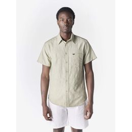 KOROSHI Button Up Shirt male size M Khaki