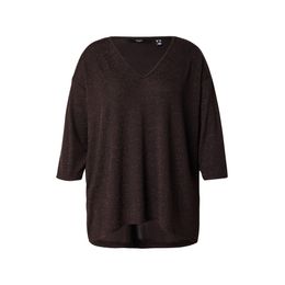 Vero Moda Curve Shirt 'VMCKANVA' Damen Gr&ouml;&szlig;e XXXL schoko