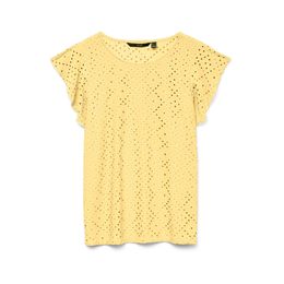 V&eacute;ro Moda Vero Moda Bluse 'VMTASSA' Damen Gr&ouml;&szlig;e L hellgelb