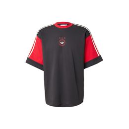 adidas originals T-Shirt ' PANELED GRAPHIC' Herren Gr&ouml;&szlig;e XS anthrazit / rot / wei&szlig;