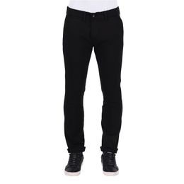Herren Chinohose "Pantalon JAS3", schwarz, Gr. 32, Le Temps Des Cerises, 97% Baumwolle, 3% Elasthan, Hosen, mit Taschen
