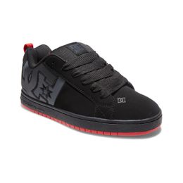 DC Shoes Herren Sneaker "COURT GRAFFIK SQ", Gr. 46, rot, Leder, Schuhe