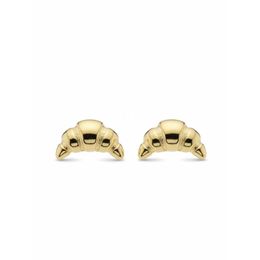 Cala Rose Earrings 'MINI CROISSANT' female Gold size One Size