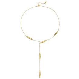 Cala Rose Necklace 'SLEEK MARQUISE' female Gold size 39 cm