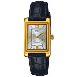 Casio Analoguhr Damen Gr&ouml;&szlig;e One Size gold / schwarz / silber