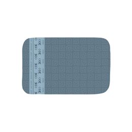 Wenko Blitzb&uuml;gler-B&uuml;geldecke 'Air Comfort' Herren Gr&ouml;&szlig;e B: 65cm x H: 130cm rauchblau / taubenblau