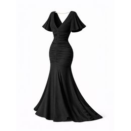Elena Athanasiadou Abendkleid 'Dress Athenian Grace (Black' Damen Gr&ouml;&szlig;e 36/38 schwarz Winterkleid