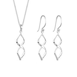 Elli Jewelry Set 'Spirale' female Silver size One Size