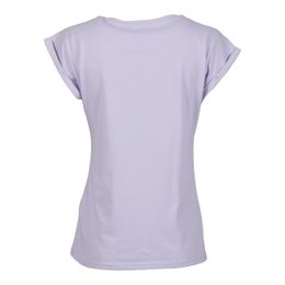 DEF Damen Kurzarmshirt "DEF Damen DEF Her Secret T-Shirt", lila, Gr. XS, bedruckt, 100% Baumwolle, Shirts