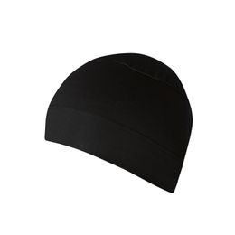 TRIGEMA Herren Strickm&uuml;tze "TRIGEMA Soft-Cap", schwarz, Baumwollmischung, M&uuml;tzen
