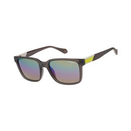 Superdry Herren Sonnenbrille "Modell 996098"dunkeles grau, matt, Sonnenbrillen, Form Karree/Eckig, Logoschriftzug auf B&uuml;gel, Injectionfassung