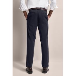 Bugatti Herren Stoffhose, blau, Gr. 33, unifarben, 61% Baumwolle, 37% Lyocell, 2% Elasthan, Hosen, aus einem Baumwoll-Elasthan-Mix