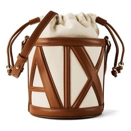 Armani Exchange Beuteltasche 'Marisol' Damen Gr&ouml;&szlig;e One Size creme / karamell