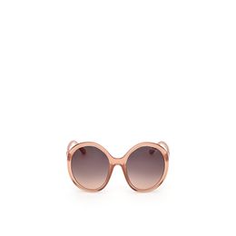 Guess Sonnenbrille Damen Gr&ouml;&szlig;e 55 rauchgrau / orange