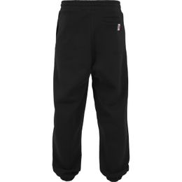 Karl Kani Herren Stoffhose "Karl Kani Herren"schwarz, Gr. XS, unifarben, 65% Baumwolle, 35% Polyester, Hosen