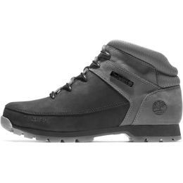 Timberland Herren Schn&uuml;rboots "EURO SPRINT - MID LACE BOOT", Gr. 47,5, schwarz, Leder, Schuhe, Winterstiefel, Schn&uuml;rstiefel, Winterschuhe
