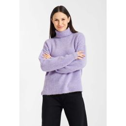 Frieda & Freddies New York Damen Strickpullover "Pullover"flieder, Gr. 38, FRIEDA & FREDDIES, unifarben, 32% Alpaka, 32% Wolle, 30% Polyamid, 6% Elasthan, Pullover