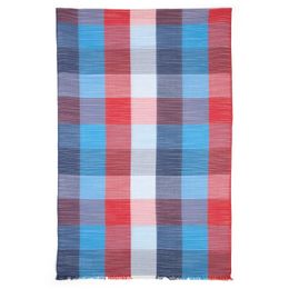 Nils Sundstr&ouml;m Nils Sundstr&ouml;m Scarf male Blue, Red size One Size