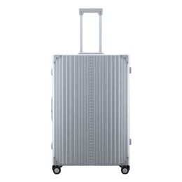 ALEON Traveler 4-Rollen Trolley 81 cm Herren Gr&ouml;&szlig;e One Size silber