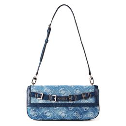 Guess Schultertasche 'Dovie' Damen Gr&ouml;&szlig;e One Size blue denim / pastellblau