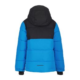 Icepeak Jungen Skijacke "Icepeak LOUIN JR", blau, Gr. 128, Web, Obermaterial: 100% Polyester, Jacken, wasserdicht, atmungsaktiv, windabweisend,