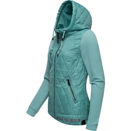 Ragwear Damen Outdoorjacke "Lucinda", blau, Gr. S, Obermaterial: 100% Polyester. Obermaterial &Auml;rmel: 100% Baumwolle. Futter: 100% Polyester.