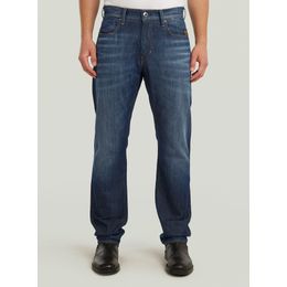 G-Star Raw G-STAR Herren 5-Pocket-Jeans "Mosa Straight Jeans"antic faded lagoon, Gr. 28, Obermaterial: 98% Baumwolle, 2% Elasthan, Jeans