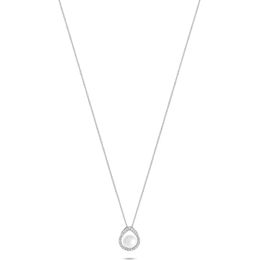 Yamōko Kette Damen Gr&ouml;&szlig;e One Size silber / transparent / perlwei&szlig;