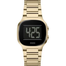 Skagen Digital Watch male Gold size One Size