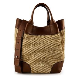 Abro Shopper 'Essential' Damen Gr&ouml;&szlig;e One Size beige / braun