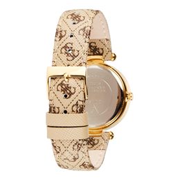 Guess Uhr 'Terrace' Damen Gr&ouml;&szlig;e One Size braun / cappuccino / gold