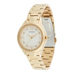 Guess Analog Watch female Gold size One Size