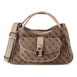 Guess Handtasche 'Jessa' Damen Gr&ouml;&szlig;e One Size chamois / schoko