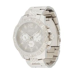 Guess Analog Watch male Silver size One Size