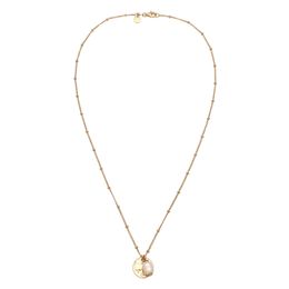 Elli Premium Kette Damen Gr&ouml;&szlig;e 50 gold / perlwei&szlig;