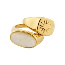 Pilgrim Ring 'PRISM' Herren Gr&ouml;&szlig;e 50/60 gold